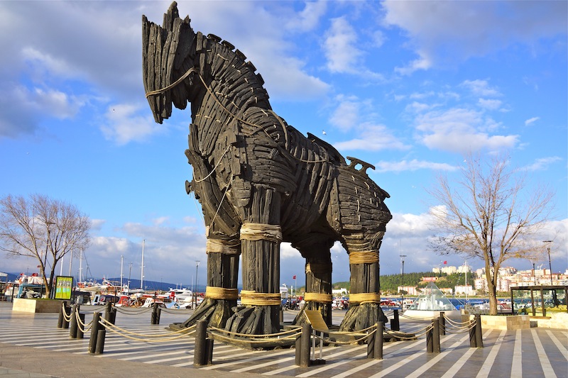 Troja. – Toki unterwegs